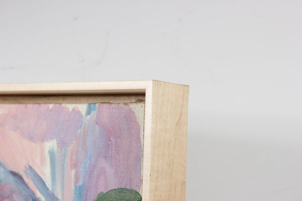 Gerald Wasserman | Abstracted European Village | Mid Century Oil - Lost ...