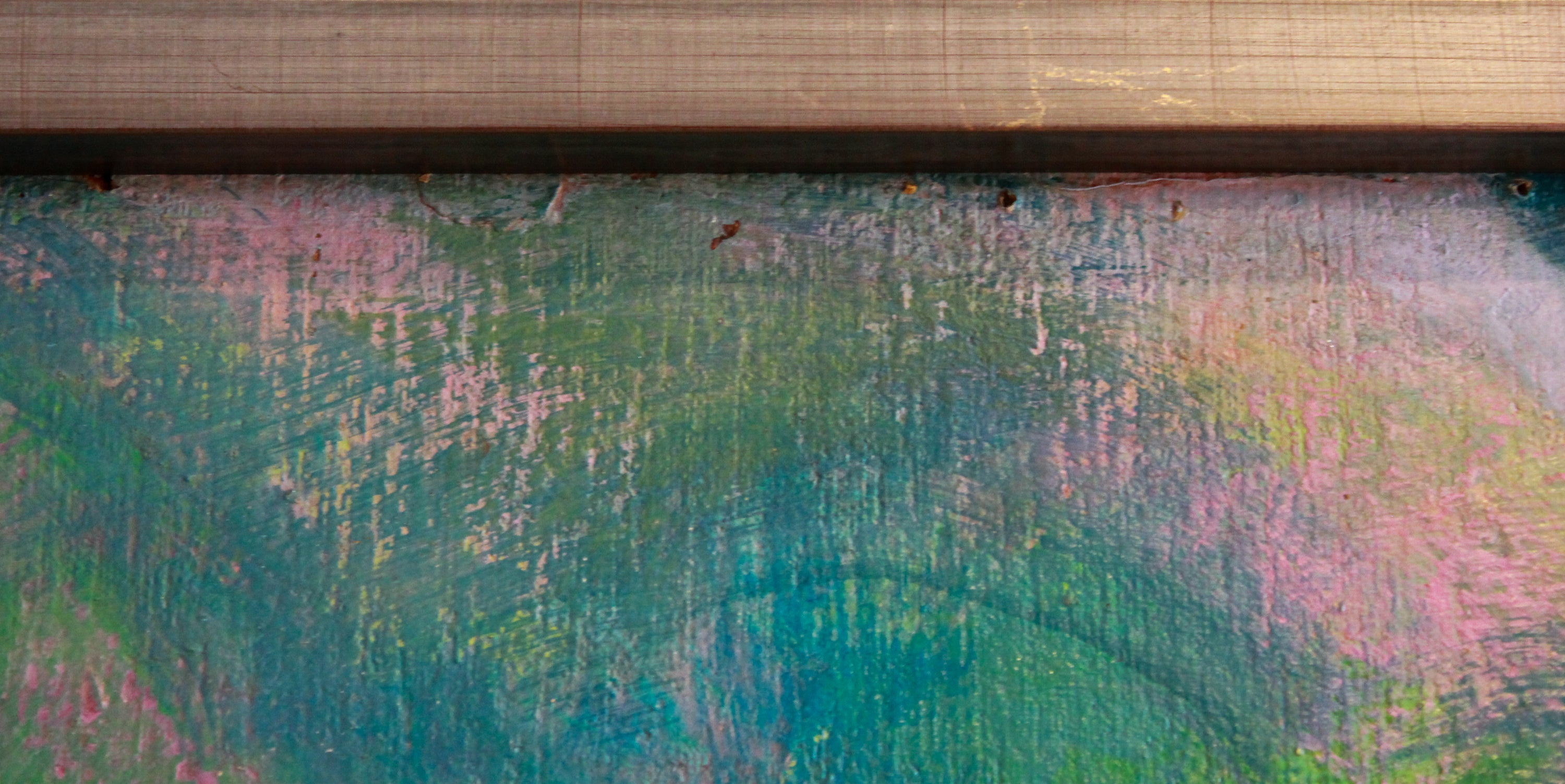 Edith Park Truesdell | Whimsical Abstracted Landscape | 1976 Acrylic ...