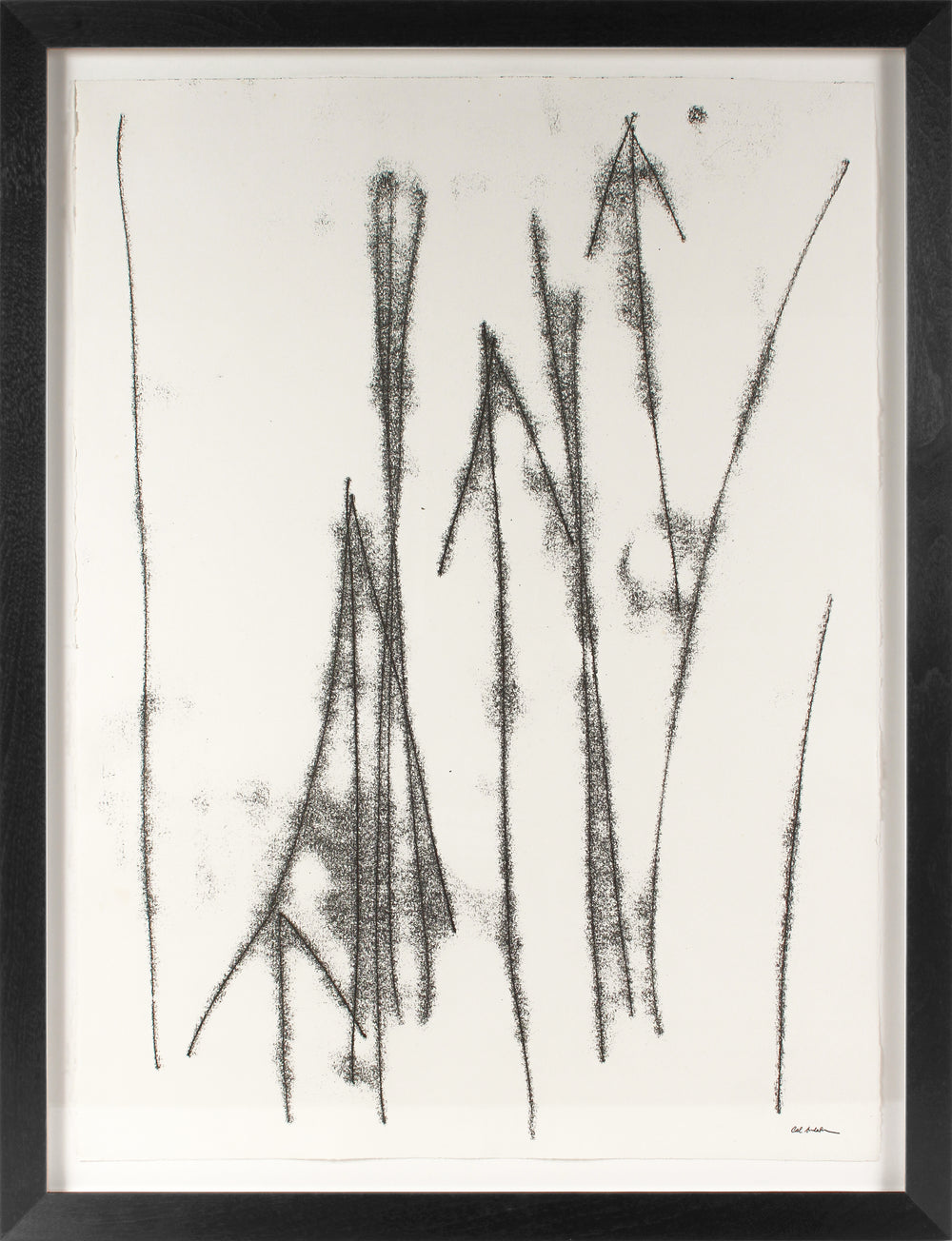 Calvin Anderson | Late 20th Century Modernist Abstract Monotype - Lost ...