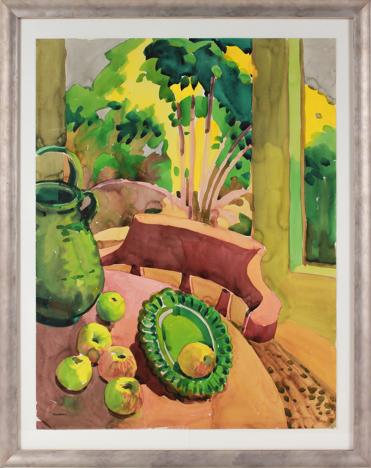 Frederick Pomeroy | Breakfast Nook Still Life | 20th C. Watercolor ...